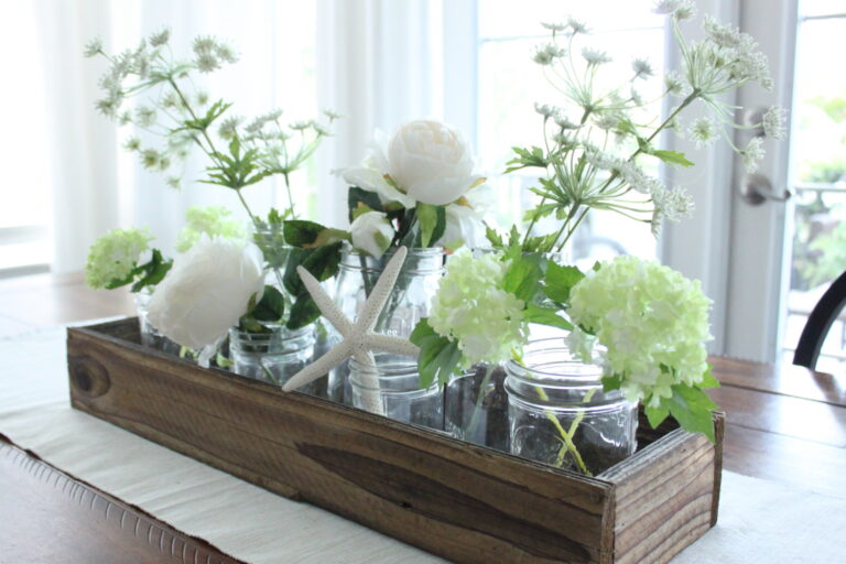 Kitchen Table Centerpiece- Four Ways